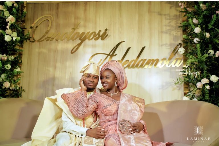 Check Out Photos From Omotoyosi & Adedamola's Wedding