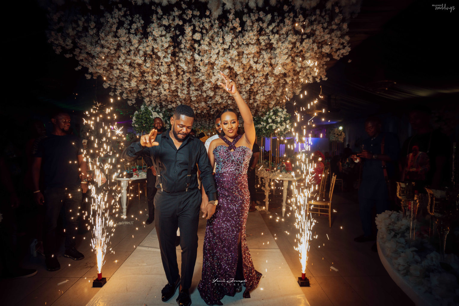 Start Your Week on a Great Note With Chidinma & Nonso's White Wedding