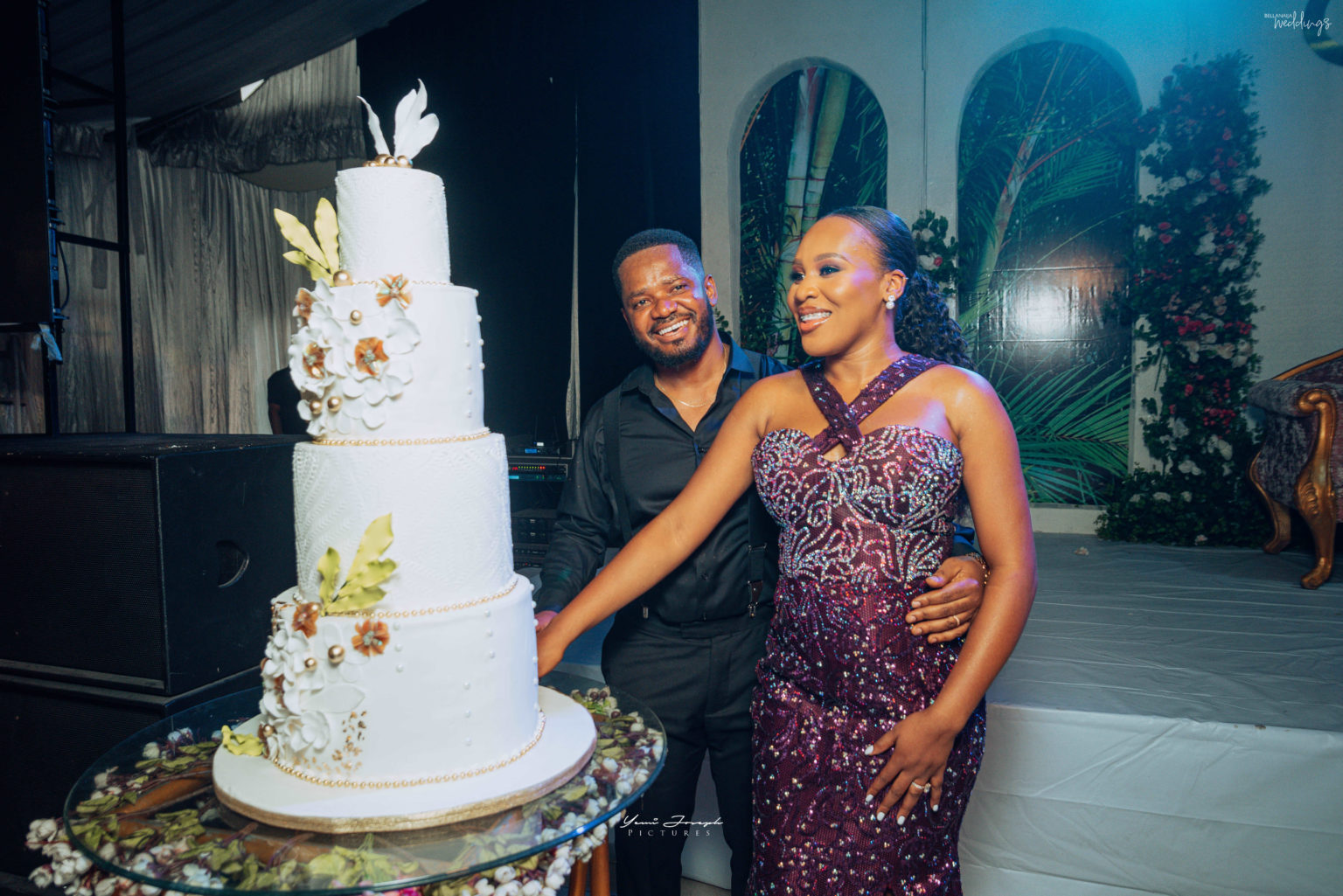 Start Your Week on a Great Note With Chidinma & Nonso's White Wedding