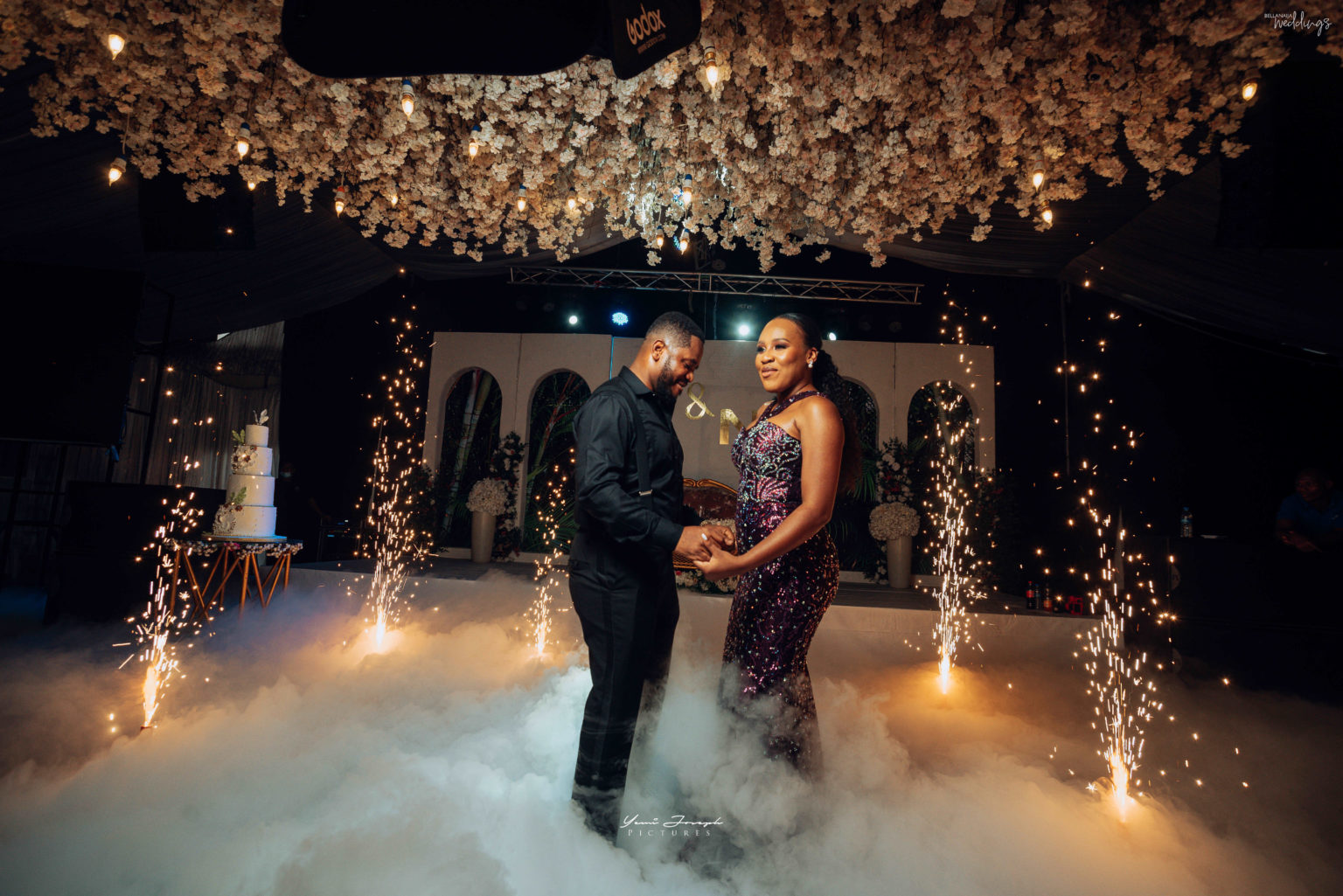 Start Your Week on a Great Note With Chidinma & Nonso's White Wedding