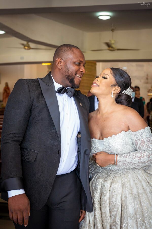It's a Facebook Love Story! See Dubem & Chizzy's White Wedding