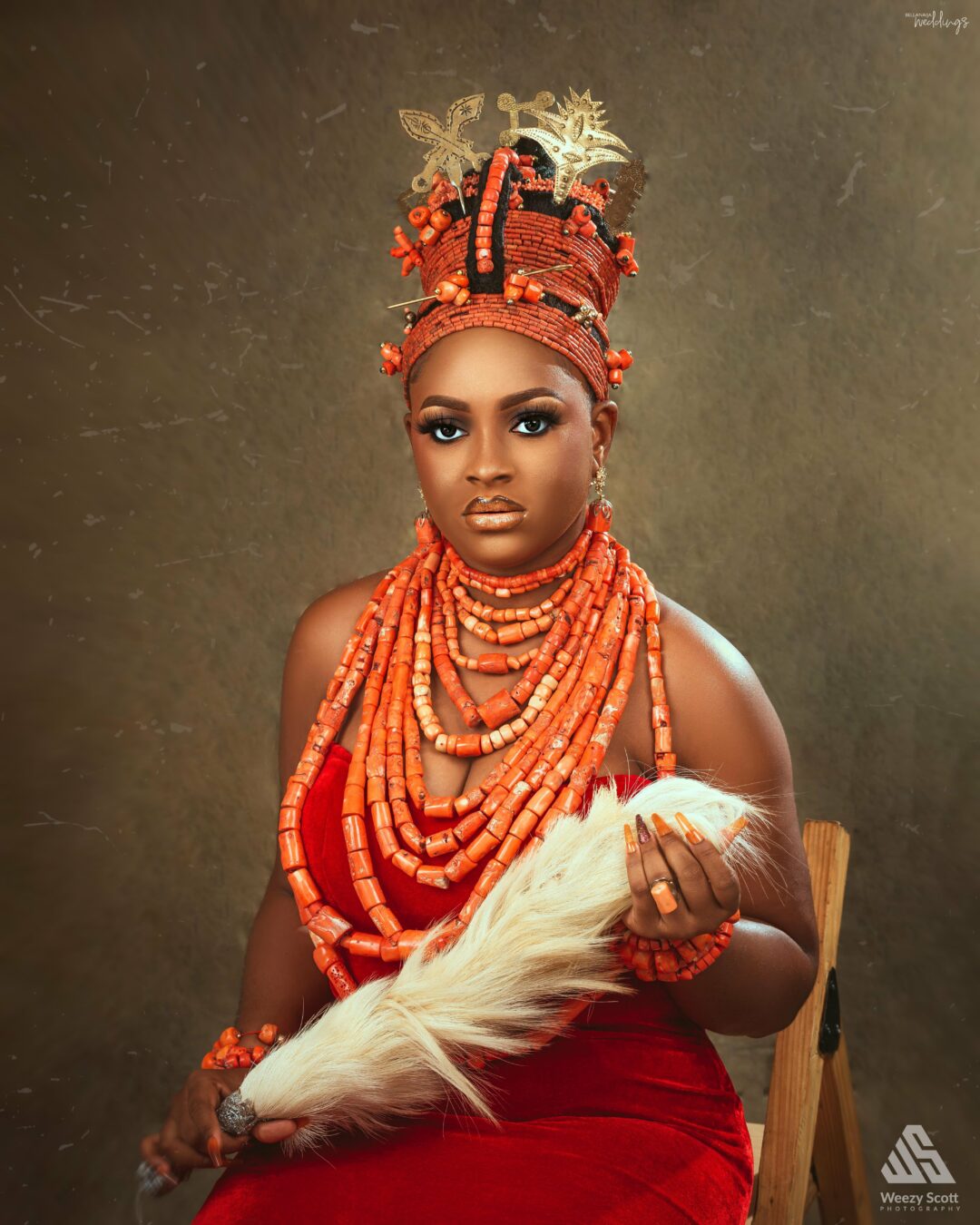 Channel the Queen in You On Your Trad With This Edo Beauty Look