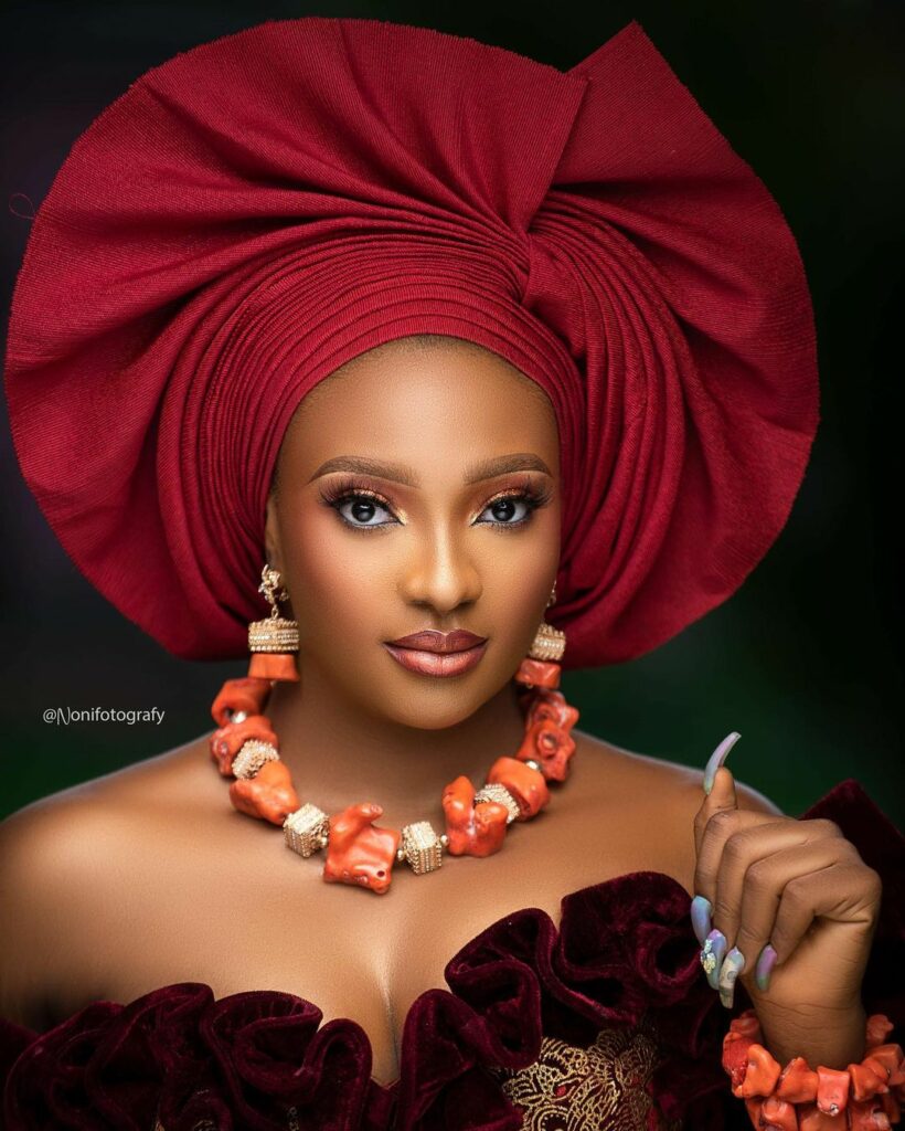 Be a Regal Igbo Bride With this Stunning Traditional Beauty Look