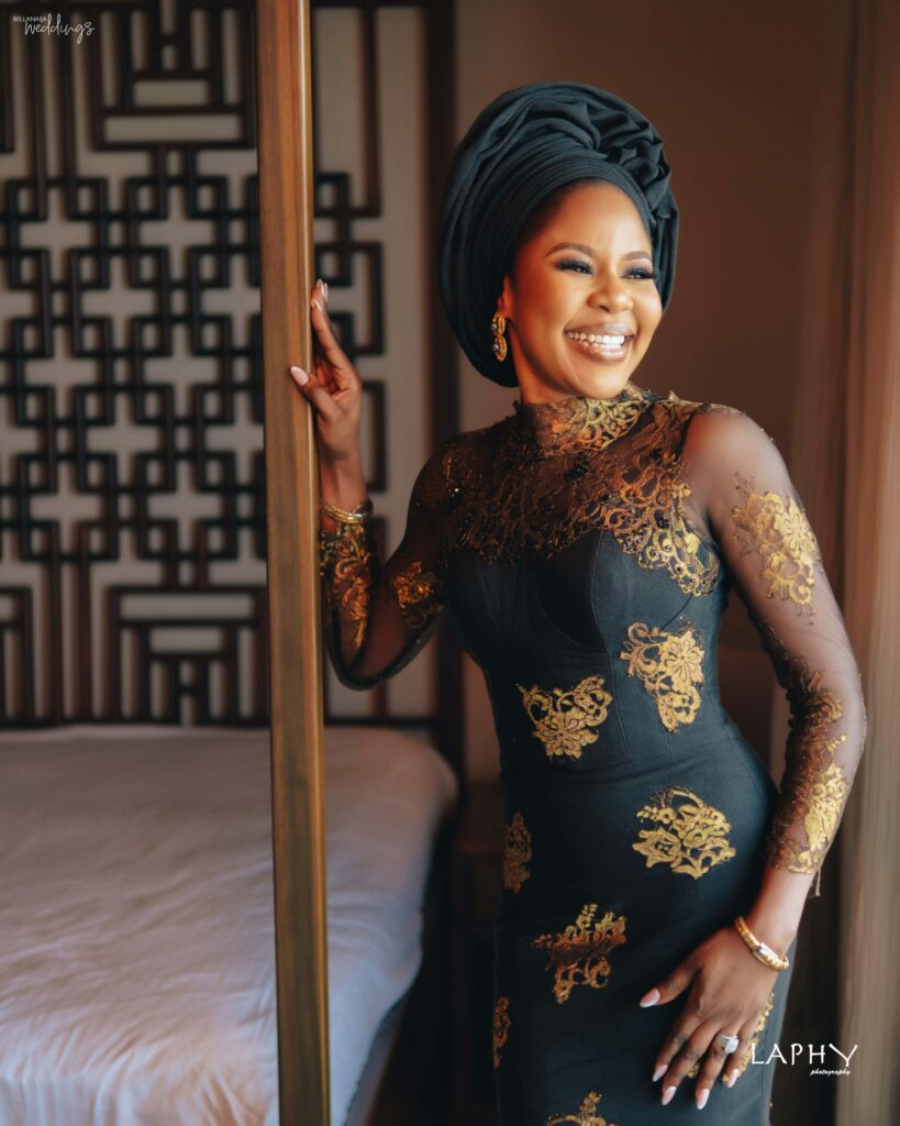 Abimbola Was a Pure Stunner in All 3 Looks For Her Trad