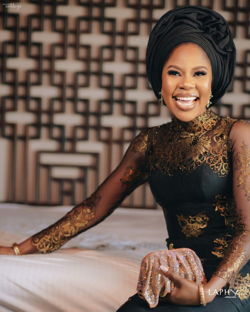 Abimbola Was a Pure Stunner in All 3 Looks For Her Trad