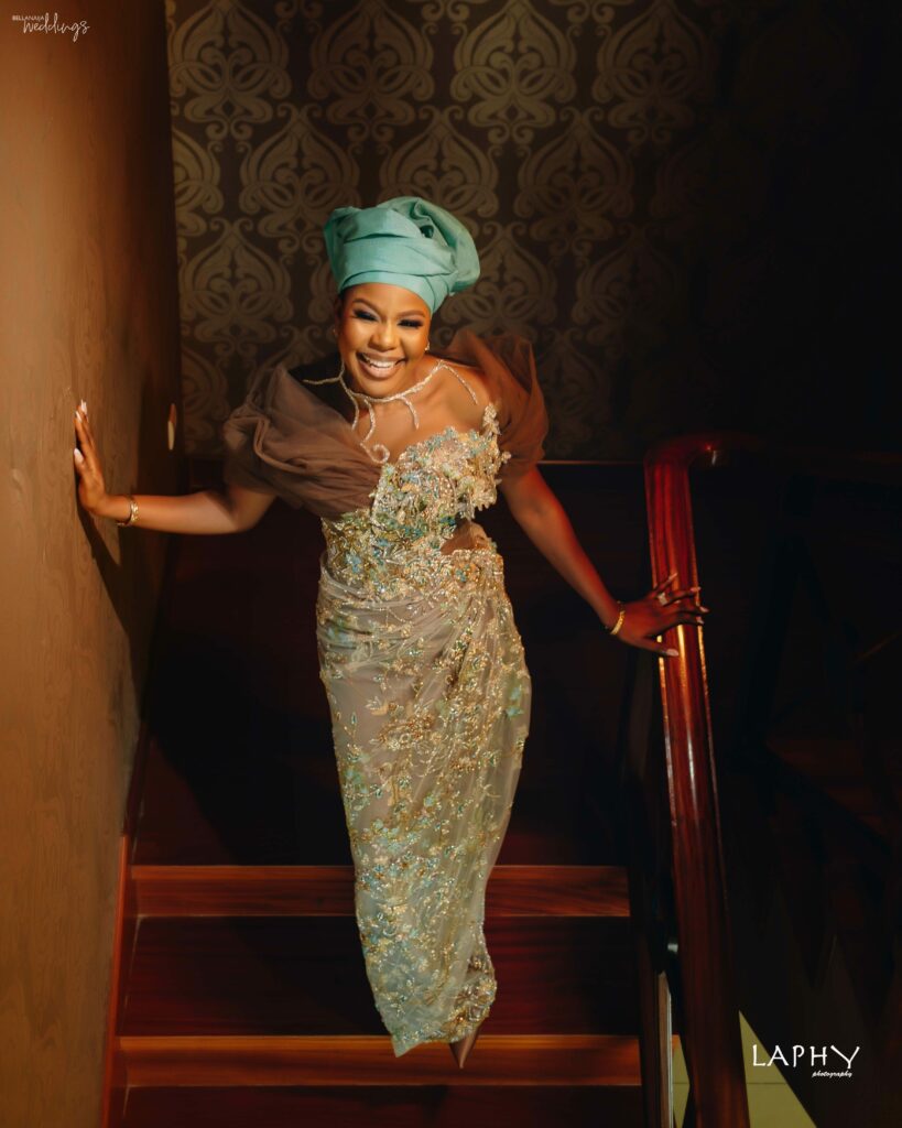Abimbola Was a Pure Stunner in All 3 Looks For Her Trad