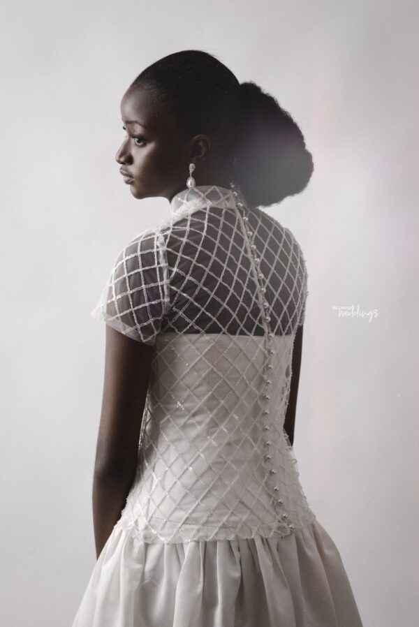 The Simply Collection by Nina Kwande is a Classic for the Minimalist Bride