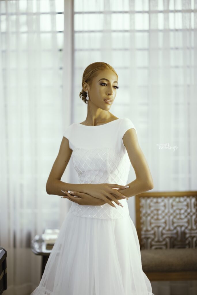 The Simply Collection by Nina Kwande is a Classic for the Minimalist Bride