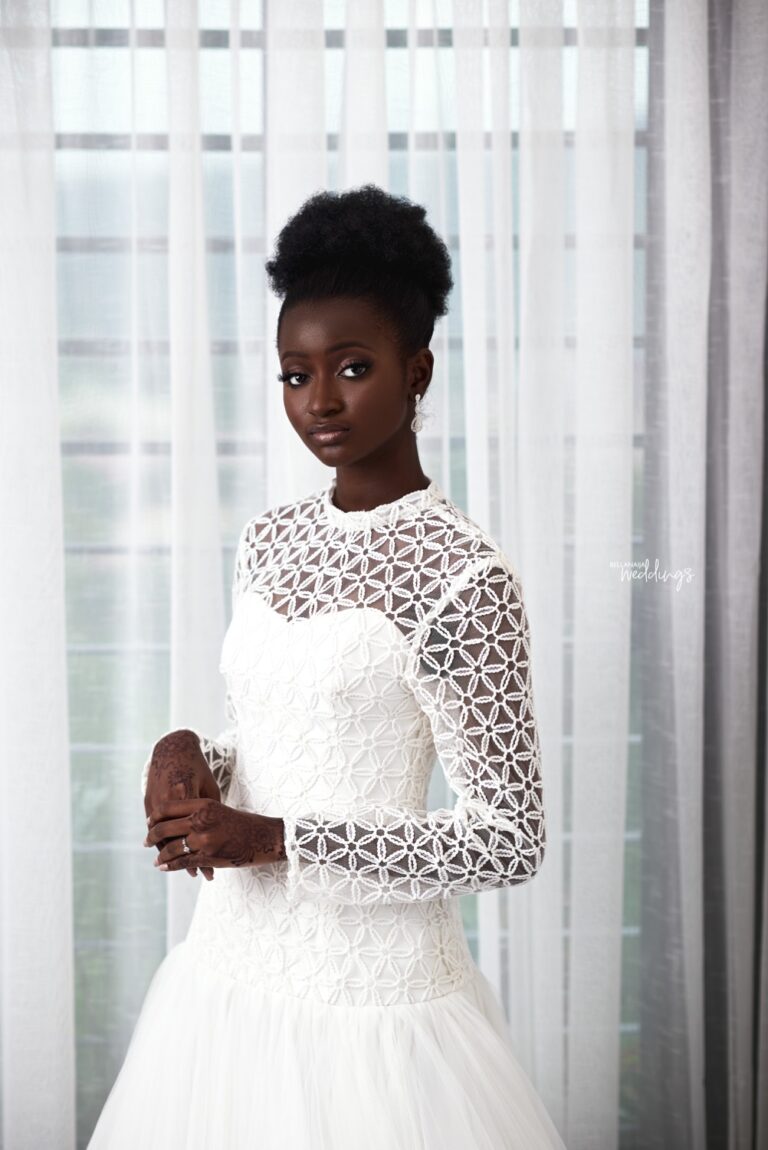 The Simply Collection by Nina Kwande is a Classic for the Minimalist Bride