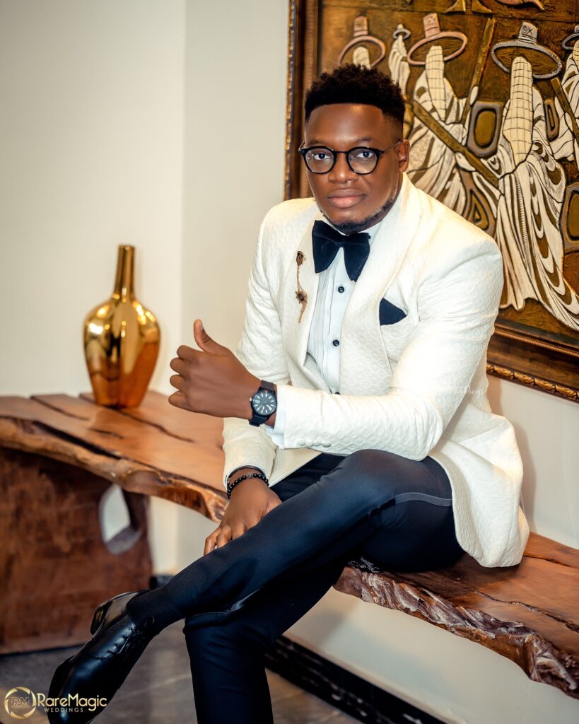 Emike & Dare's Rustic-themed White Wedding Was One For the Books