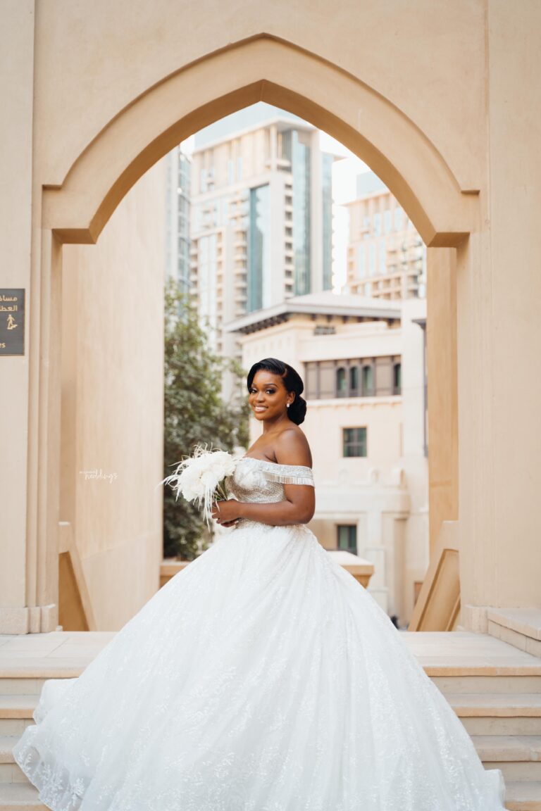 Debrah & Olusegun's Wedding in Dubai Was a Beautiful Love Fest
