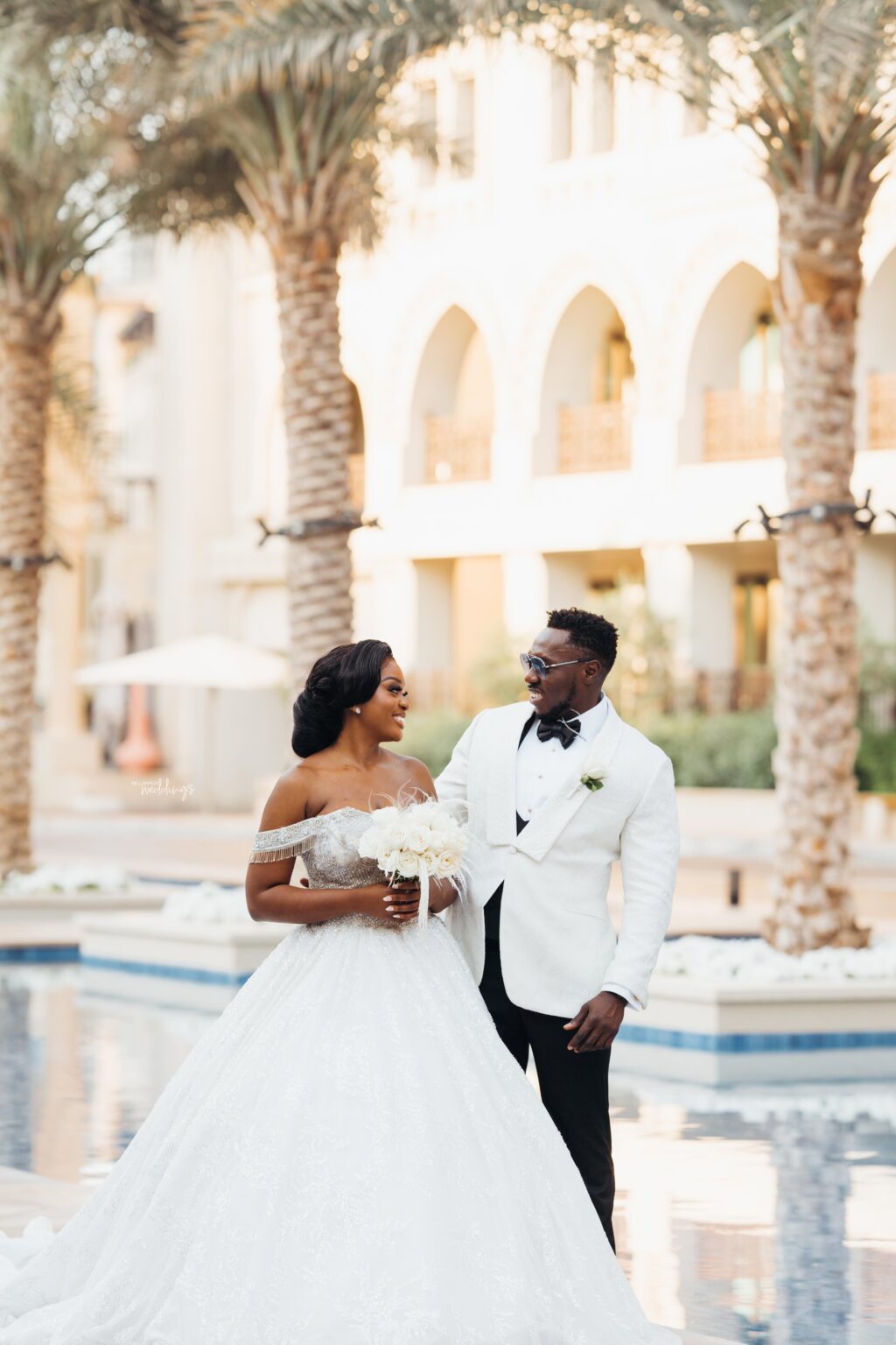 Debrah & Olusegun's Wedding in Dubai Was a Beautiful Love Fest