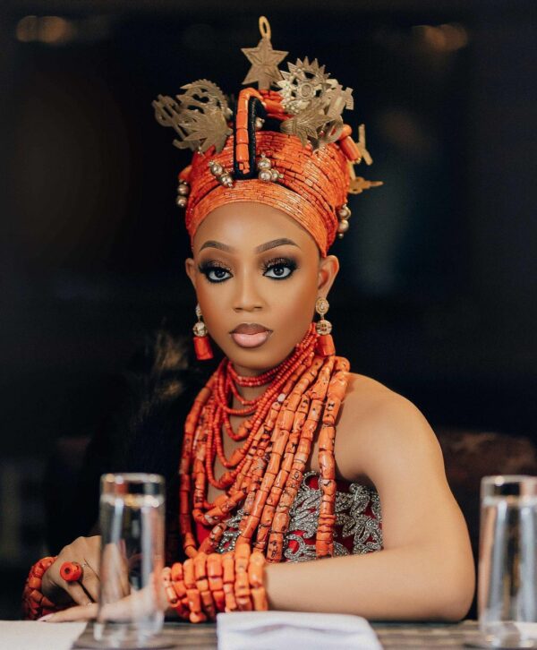 Exude Royalty & Class on Your Trad With This Flawless Edo Beauty Look