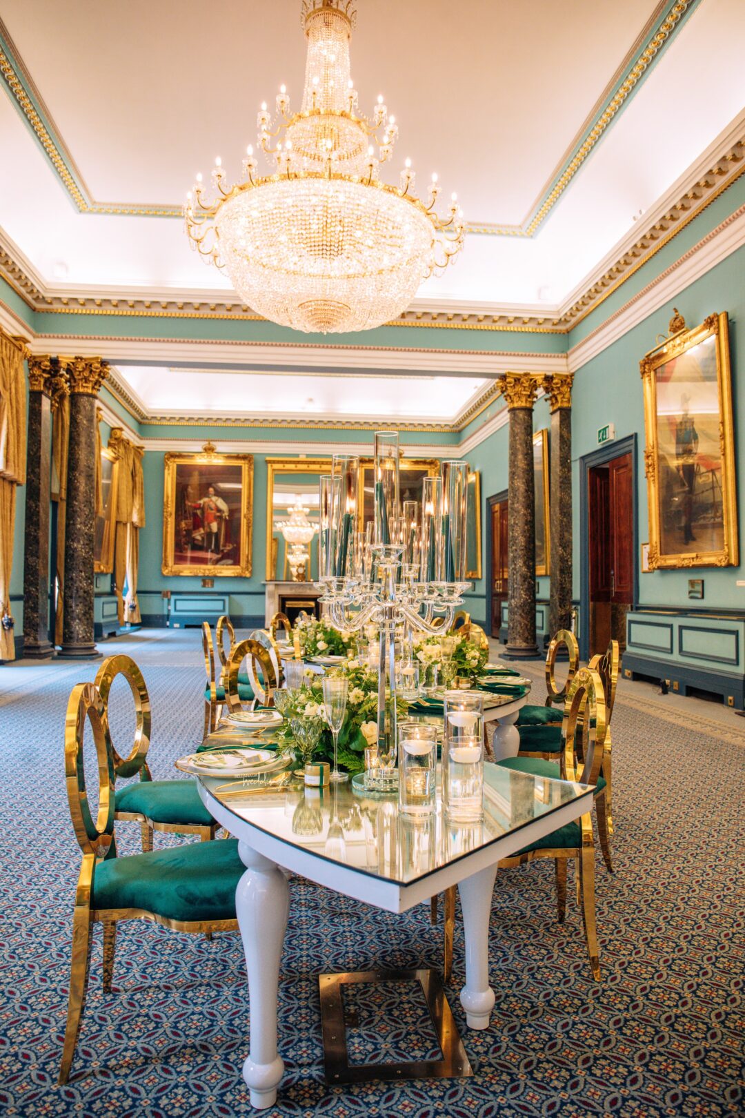 This "Green Envy" Wedding Styled Shoot Speaks Luxury & Opulence