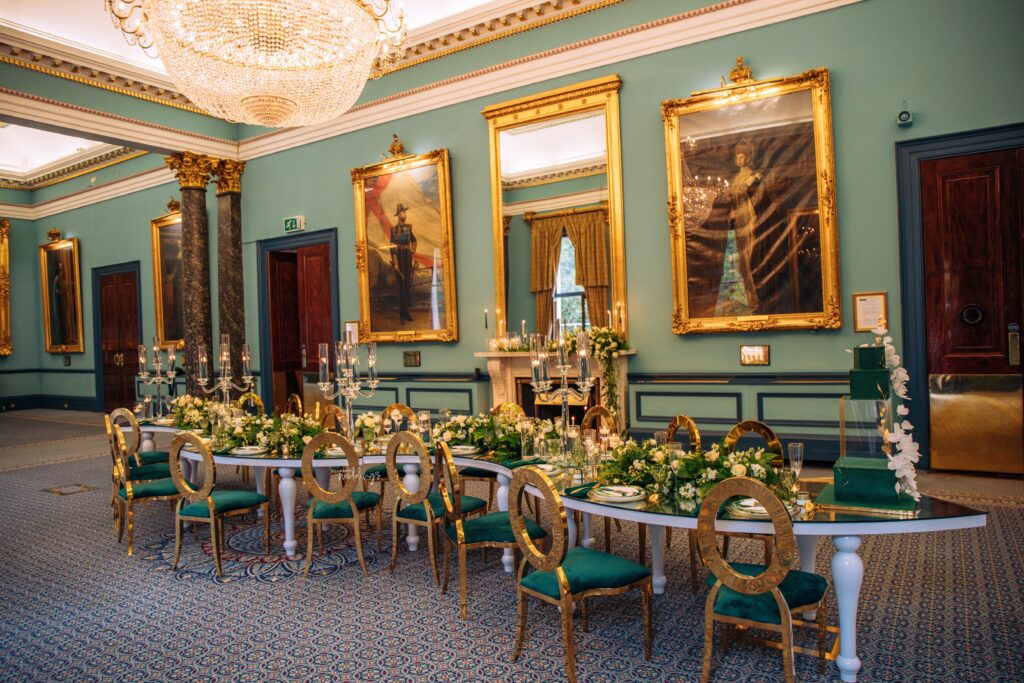 This "Green Envy" Wedding Styled Shoot Speaks Luxury & Opulence