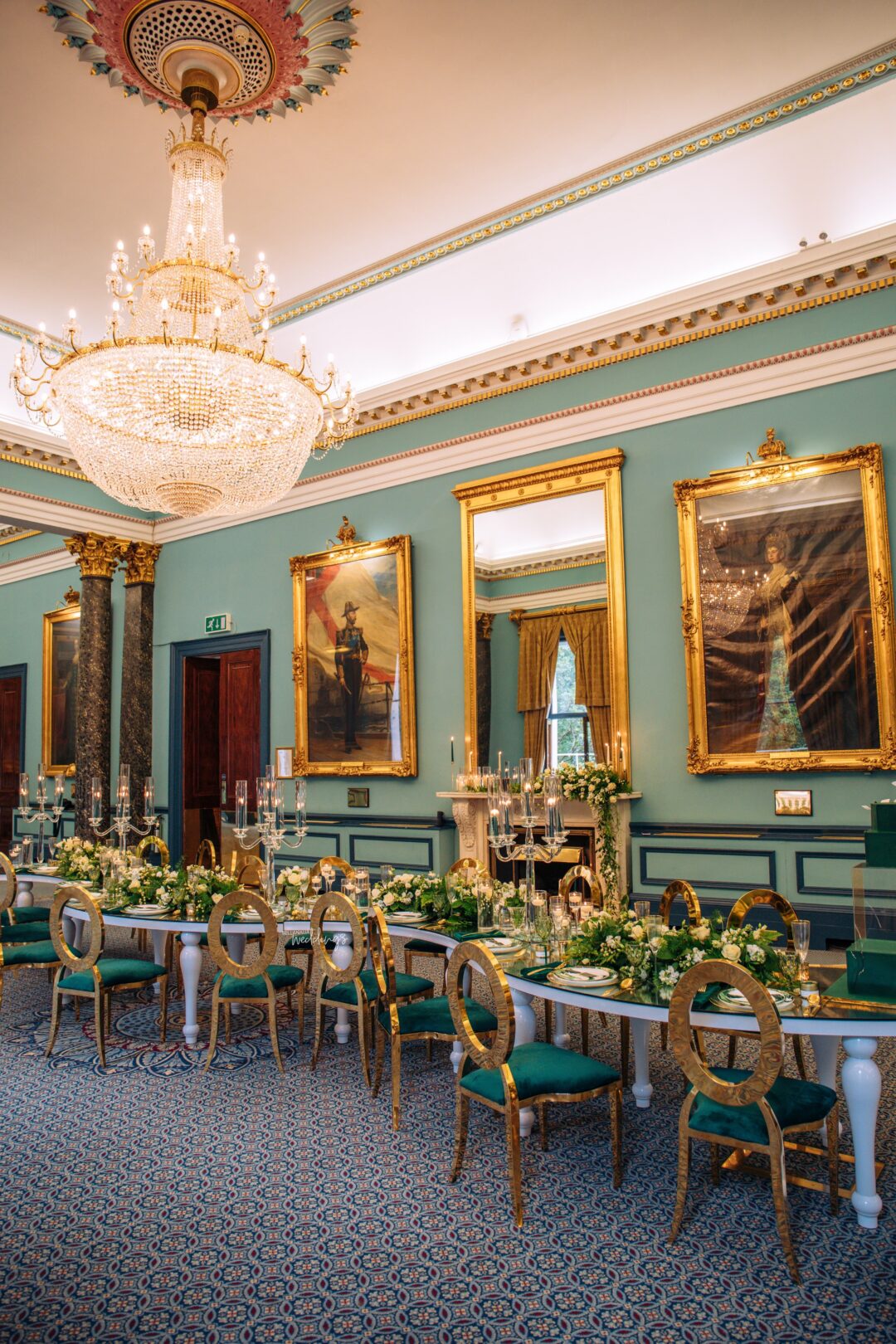 This "Green Envy" Wedding Styled Shoot Speaks Luxury & Opulence