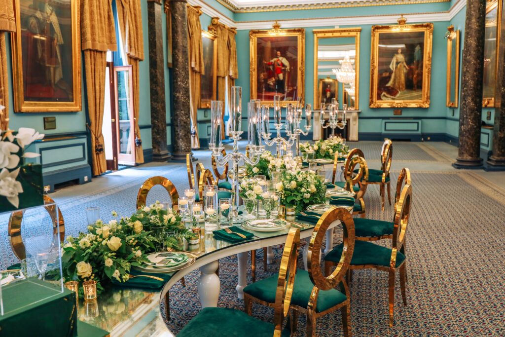 This "Green Envy" Wedding Styled Shoot Speaks Luxury & Opulence