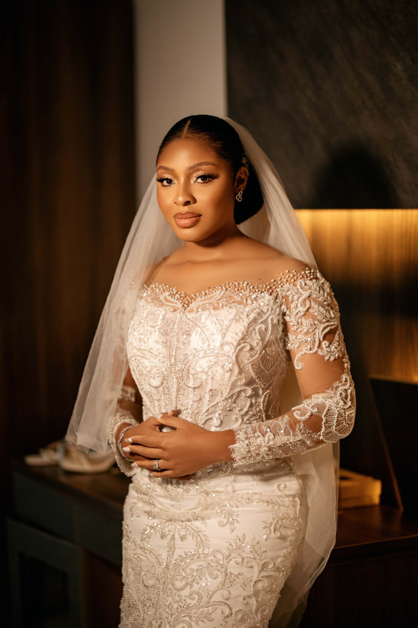Nonye & Ayo's Intimate White Wedding is Giving Us all The Feels!