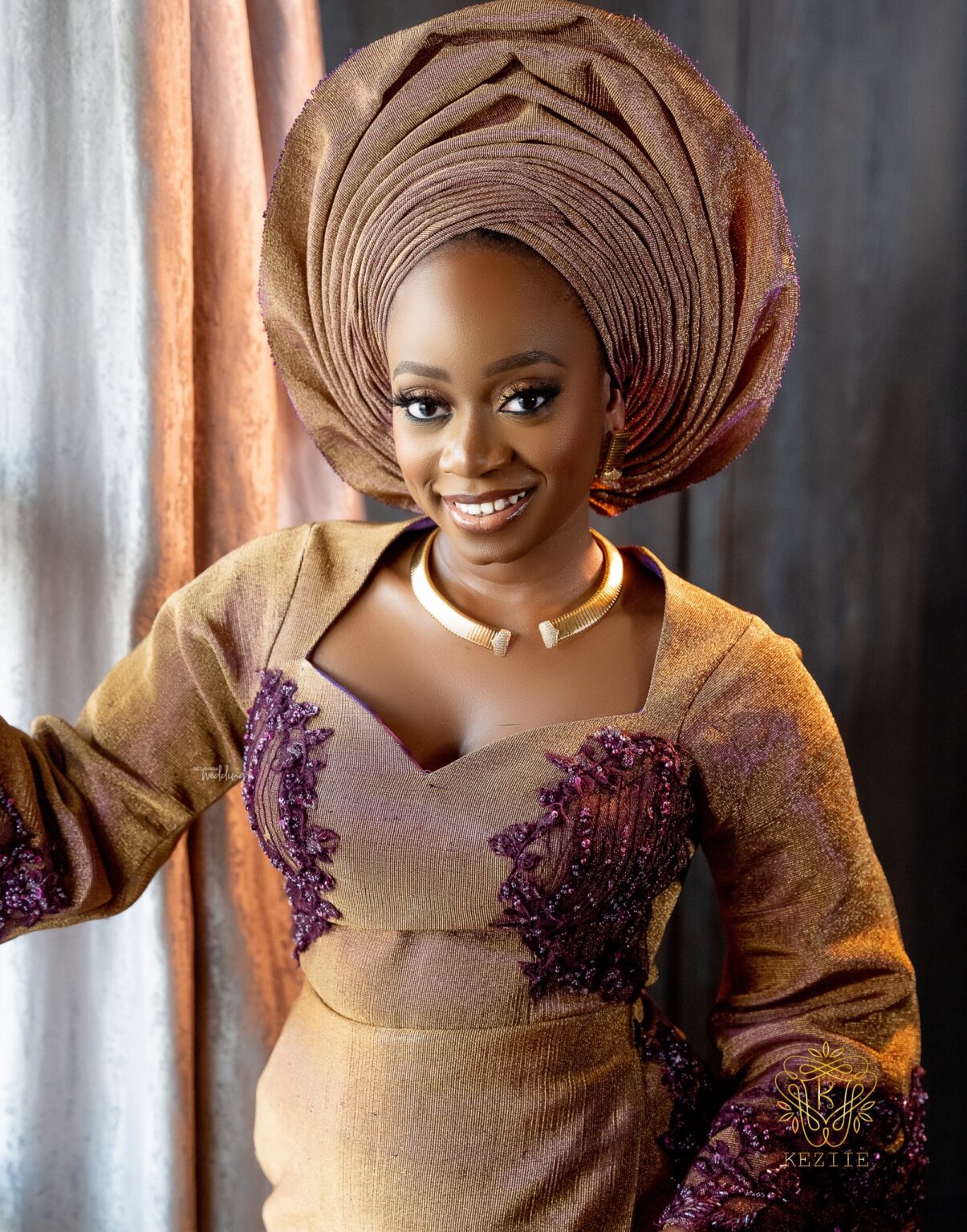 It's Love Beyond Borders For Mojisola & Goran! Enjoy Their Yoruba Trad