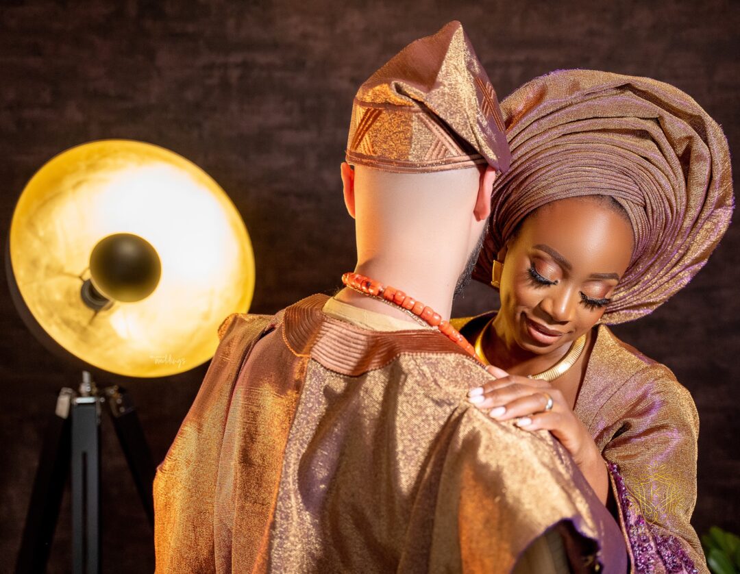 It's Love Beyond Borders For Mojisola & Goran! Enjoy Their Yoruba Trad