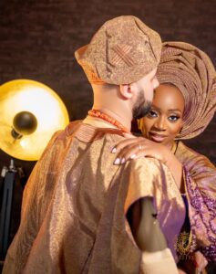 It's Love Beyond Borders For Mojisola & Goran! Enjoy Their Yoruba Trad