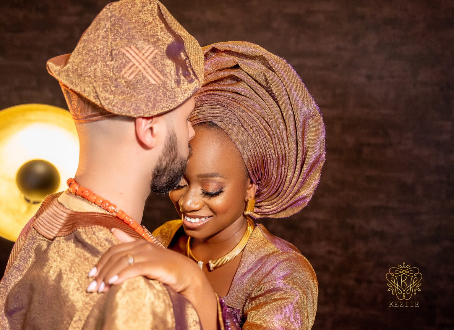 It's Love Beyond Borders For Mojisola & Goran! Enjoy Their Yoruba Trad