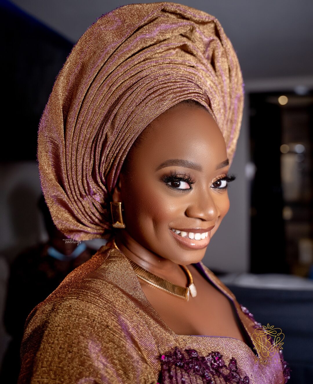 It's Love Beyond Borders For Mojisola & Goran! Enjoy Their Yoruba Trad