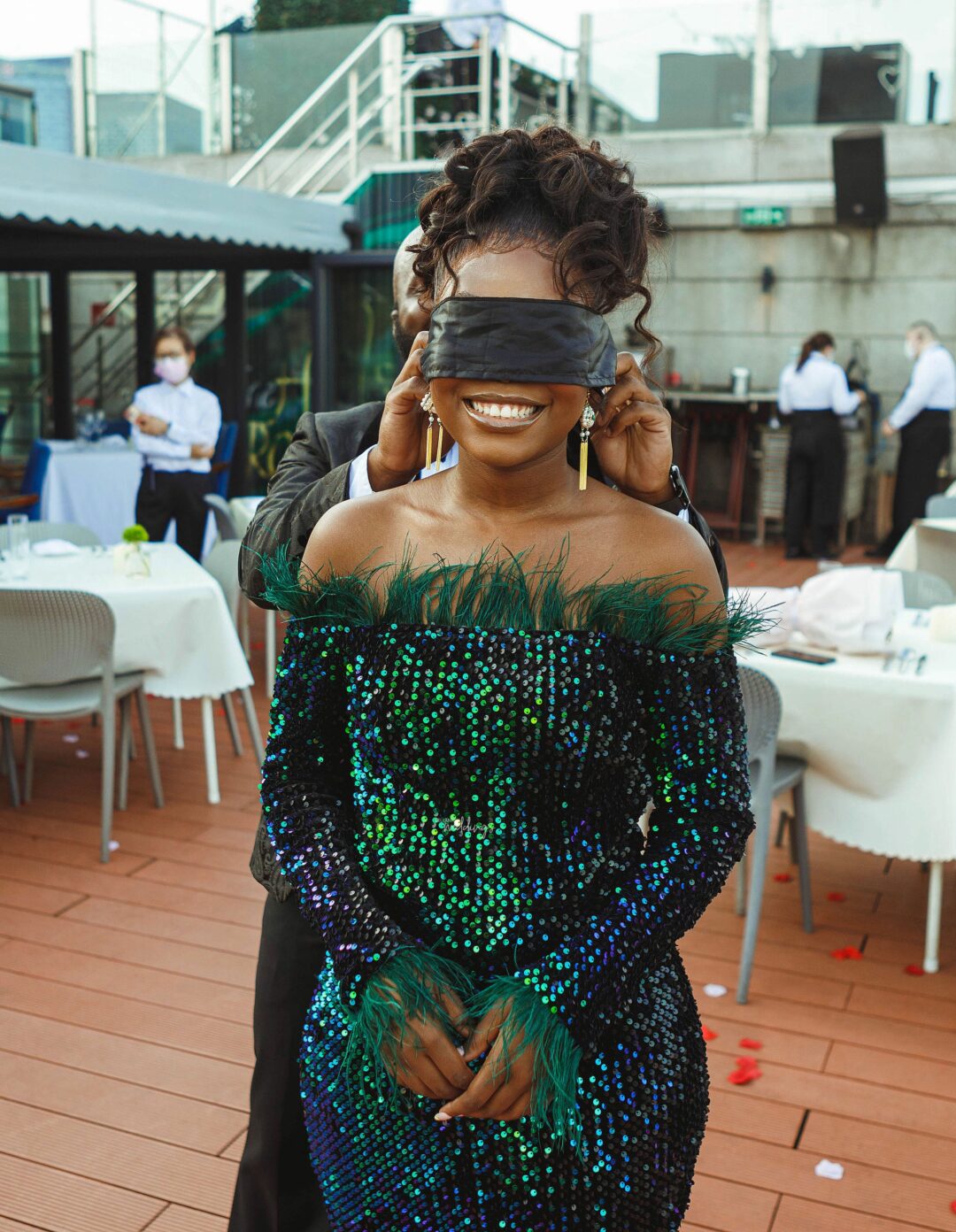 They Met Through a Mutual Friend - Enjoy Sharonny & Simba's #BNBling