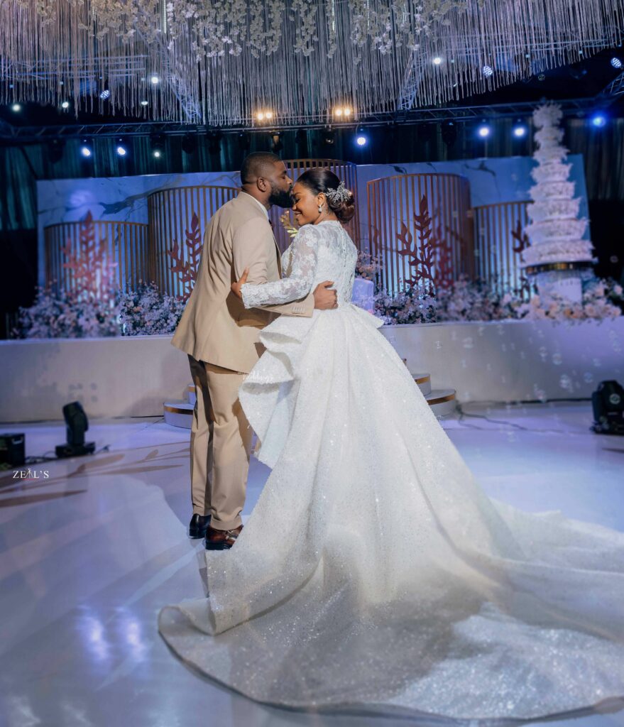 See First Photos From Mercy Chinwo & Pastor Blessed's White Wedding!