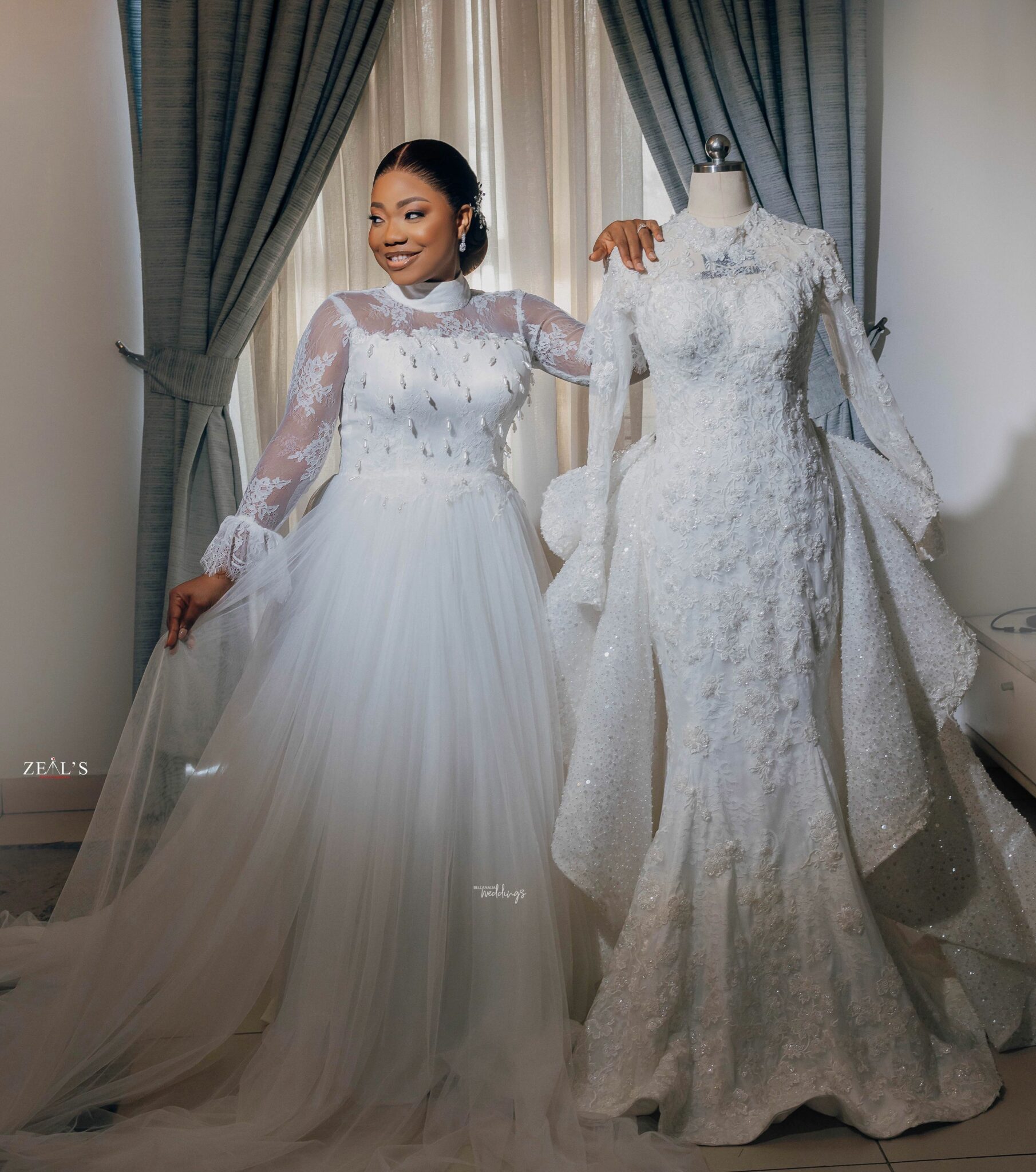 Mercy Chinwo Was Such a Stunner in all Her Wedding Looks!