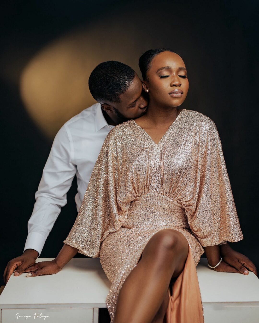 You'll Enjoy Oluwapelumi & Ireoluwa's Love Story + Pre-wedding Photos