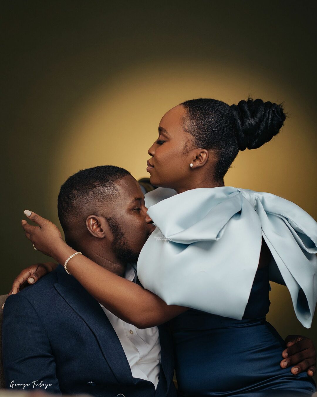 You'll Enjoy Oluwapelumi & Ireoluwa's Love Story + Pre-wedding Photos