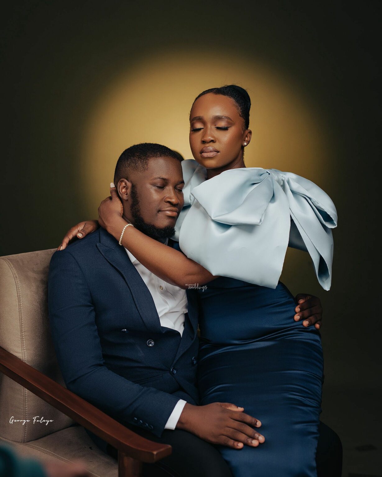 You'll Enjoy Oluwapelumi & Ireoluwa's Love Story + Pre-wedding Photos
