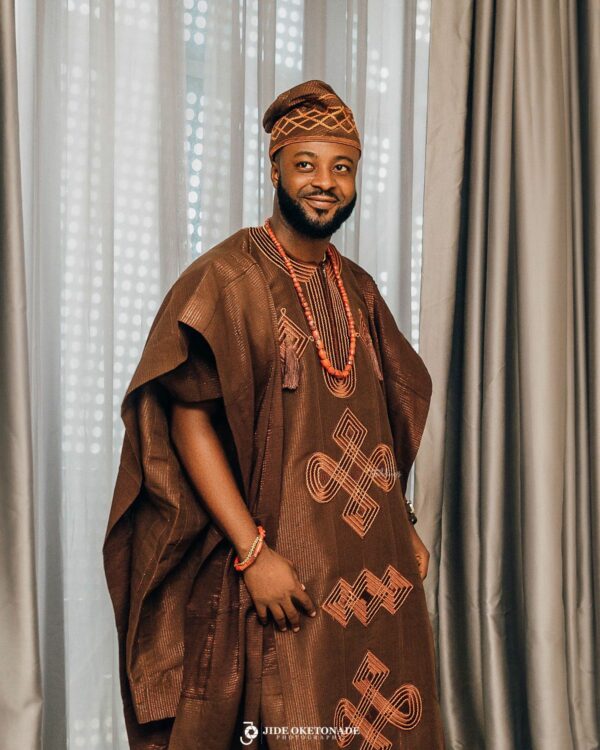 Bask in The Colours Of Love With Oreka & Teka’s Yoruba Trad | BellaNaija