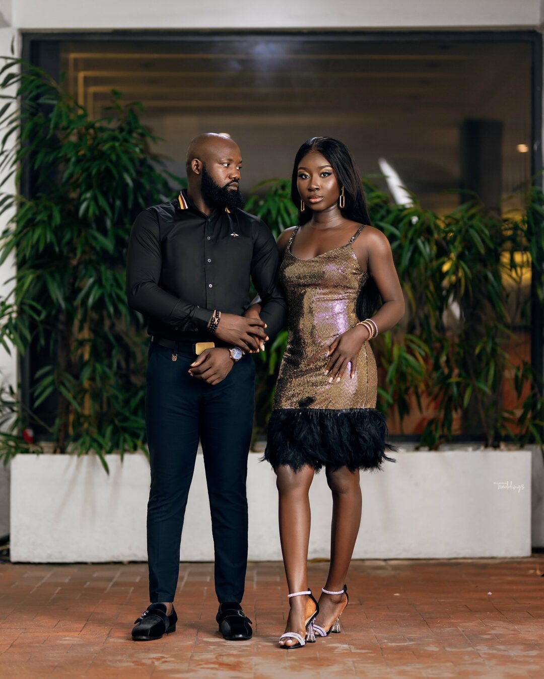 Adejoke & Adedeji Met On BBM 11 Years Ago! Enjoy Their Beautiful Pre ...