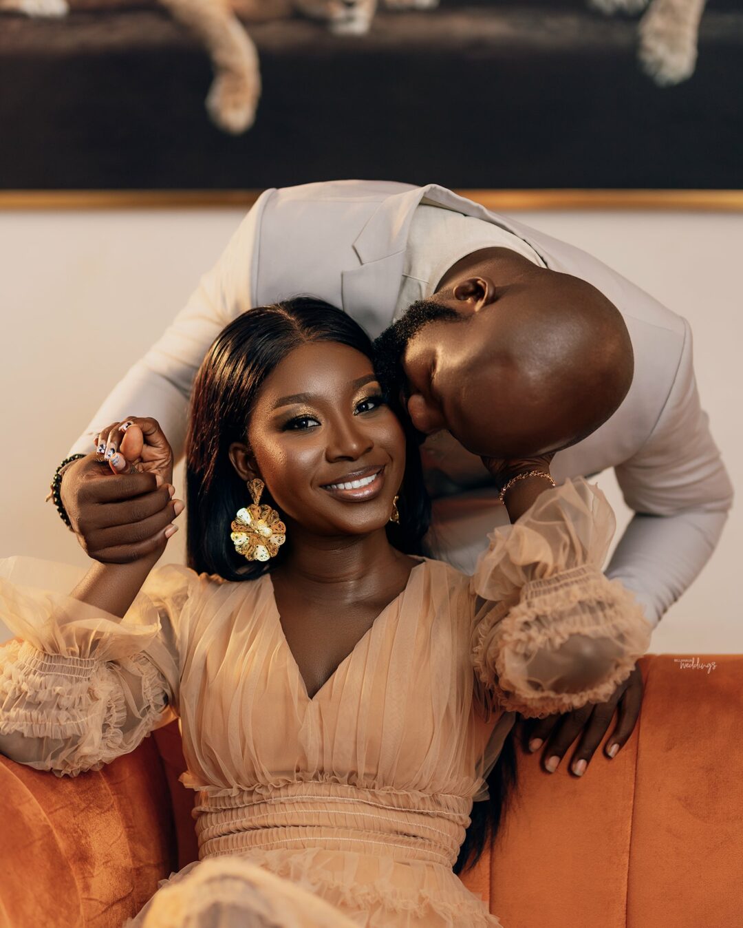Adejoke & Adedeji Met On BBM 11 Years Ago! Enjoy Their Beautiful Pre-Wedding Shoot | BellaNaija