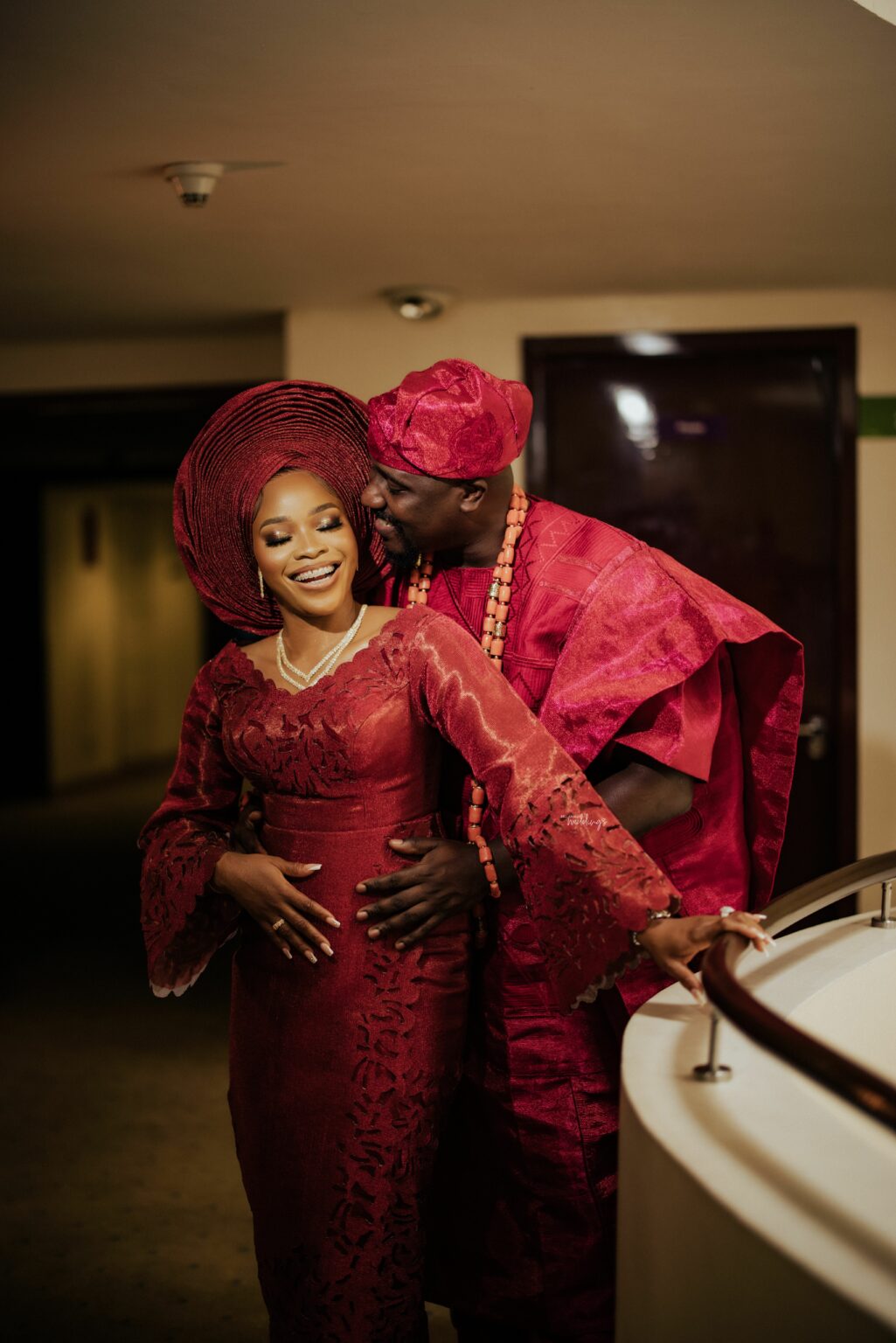 Damola & Demola's Traditional Engagement Will Bring Colour To Your Day!