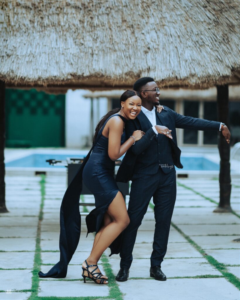 From Work Buddies to Lovers, Moyin And Jomi Are Doing This For Life! | BellaNaija