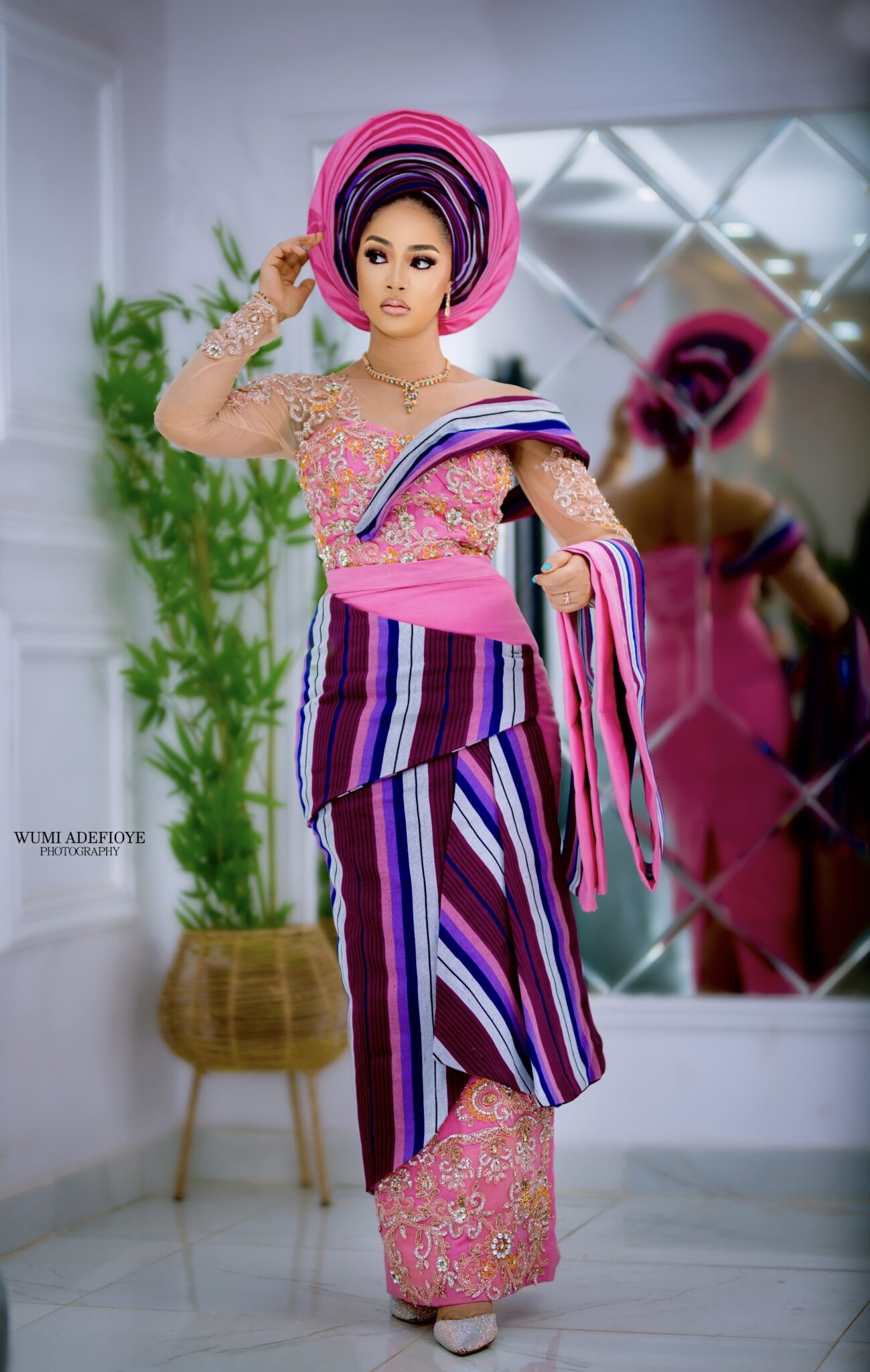 Pretty In Pink! Slay This Vintage Look On Your Trad