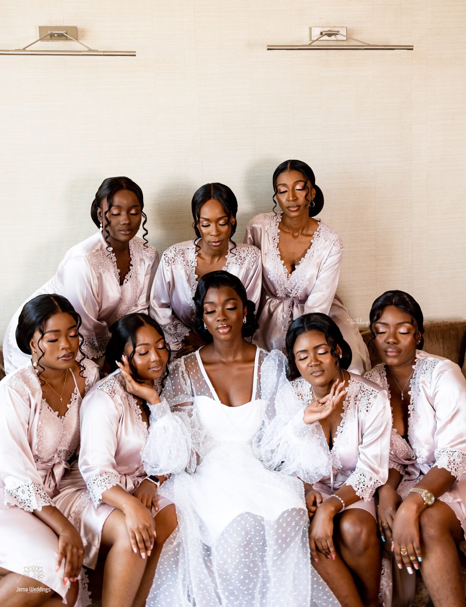 Herbertha & Caleb are Lovers For Life! Enjoy Their White Wedding Photos