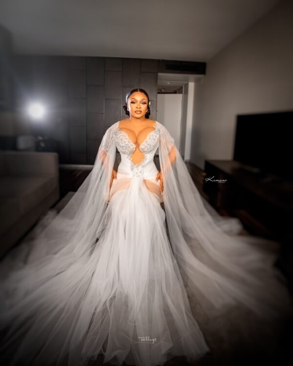 It's #Jumian22! Take in all the Beauty of Judith & Damian's White Wedding