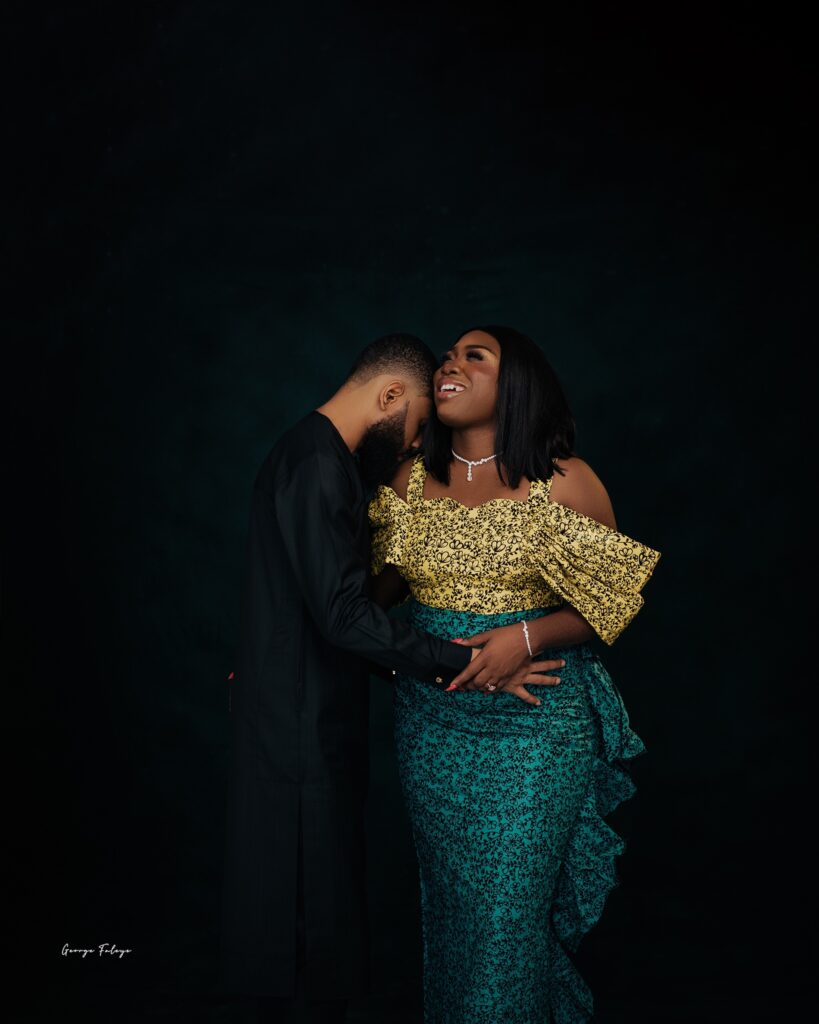Take In The Sweetness Of Olamide & Paul’s Pre-Wedding Photos | BellaNaija