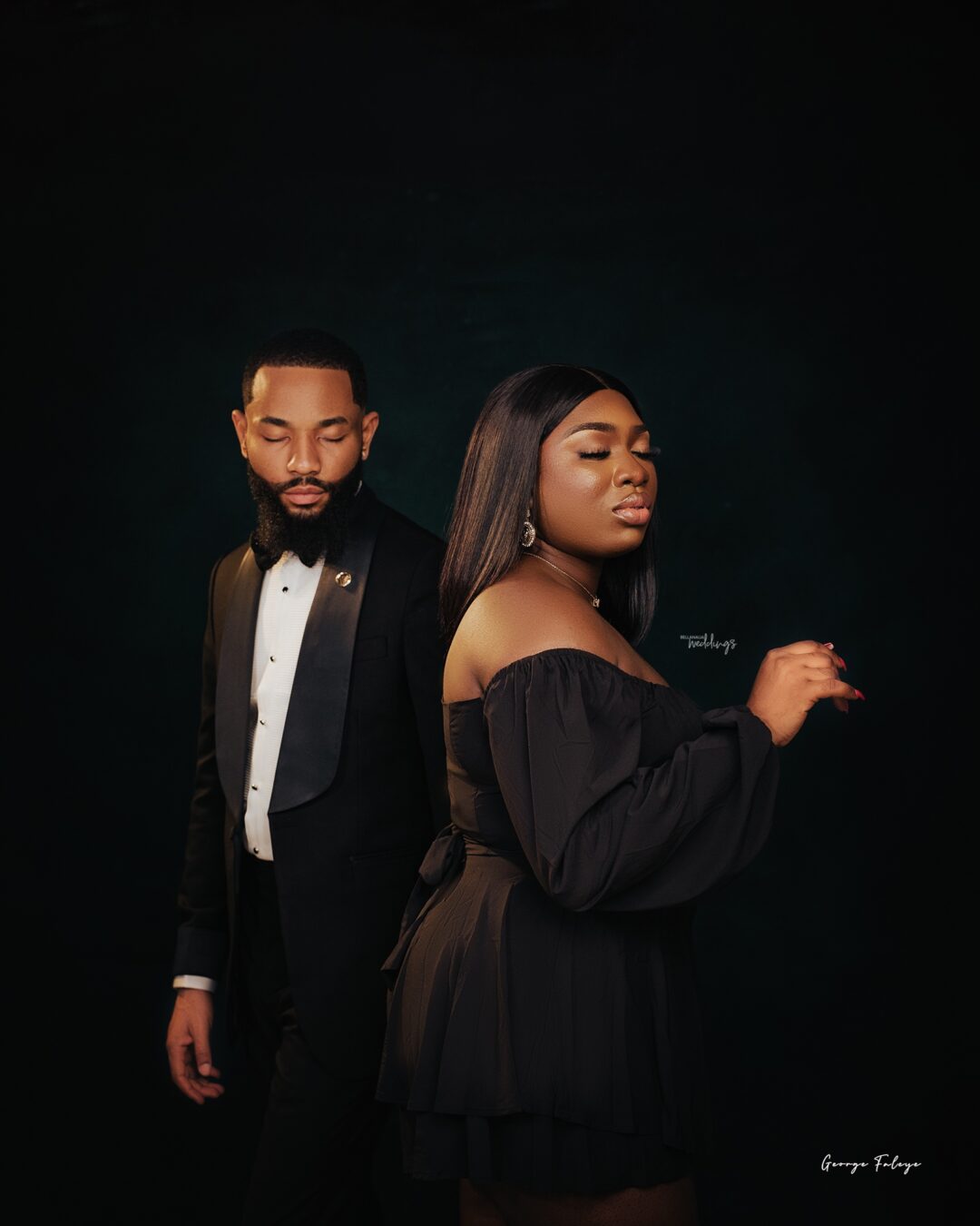Take In The Sweetness Of Olamide & Paul’s Pre-Wedding Photos | BellaNaija