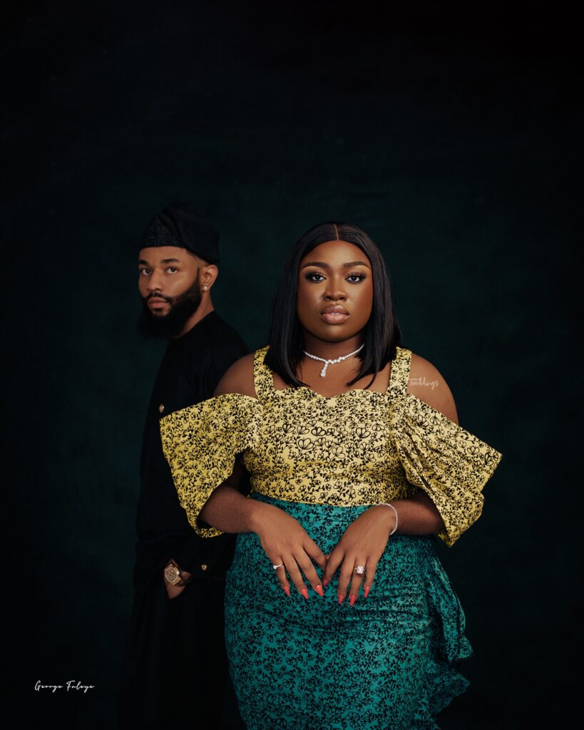 Take In The Sweetness Of Olamide & Paul’s Pre-Wedding Photos | BellaNaija