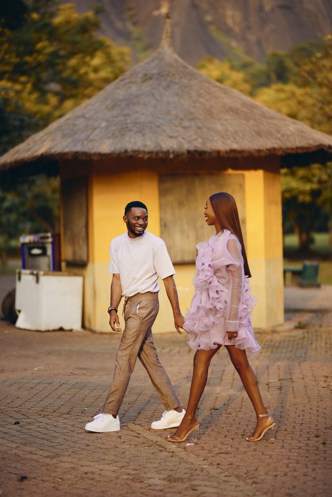 A Valentine S Day Prank Turned Naima Akin From Strangers To Lovers