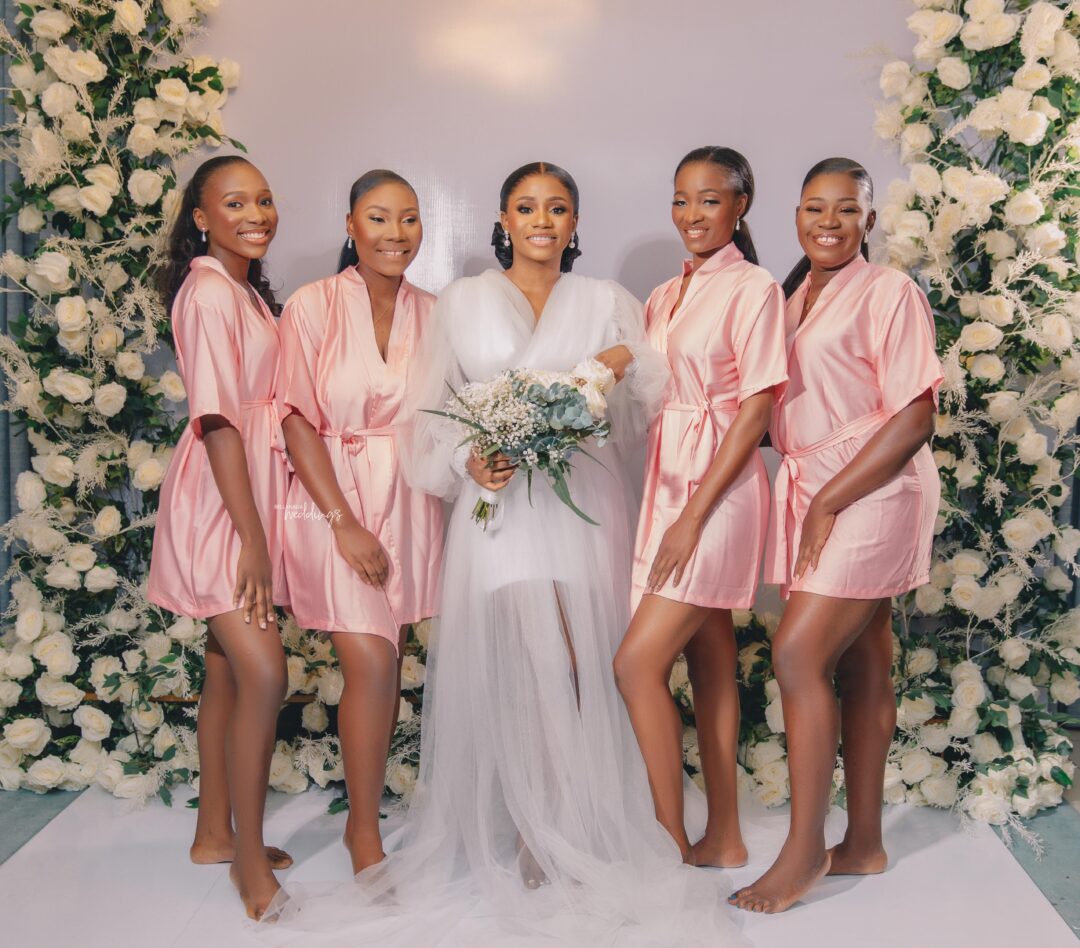 Winnie & Osaze Bonded During Quarantine- See Their Wedding Photos