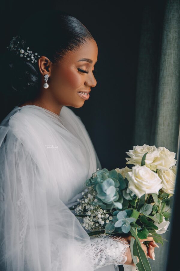 Winnie & Osaze Bonded During Quarantine- See Their Wedding Photos