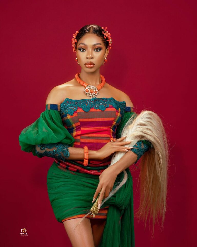 Bring All The Colours To Your Igbo Trad With This Beauty Look