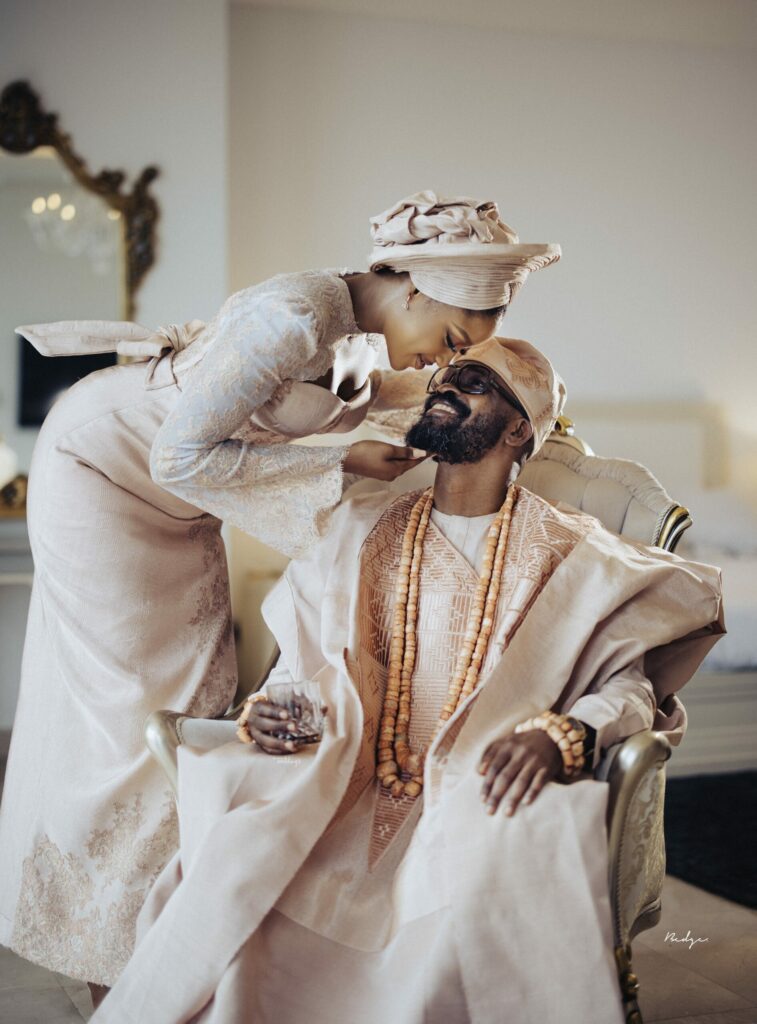 It's a Yoruba-Edo Fusion With Folakemi and Edosa's Trad Engagement!