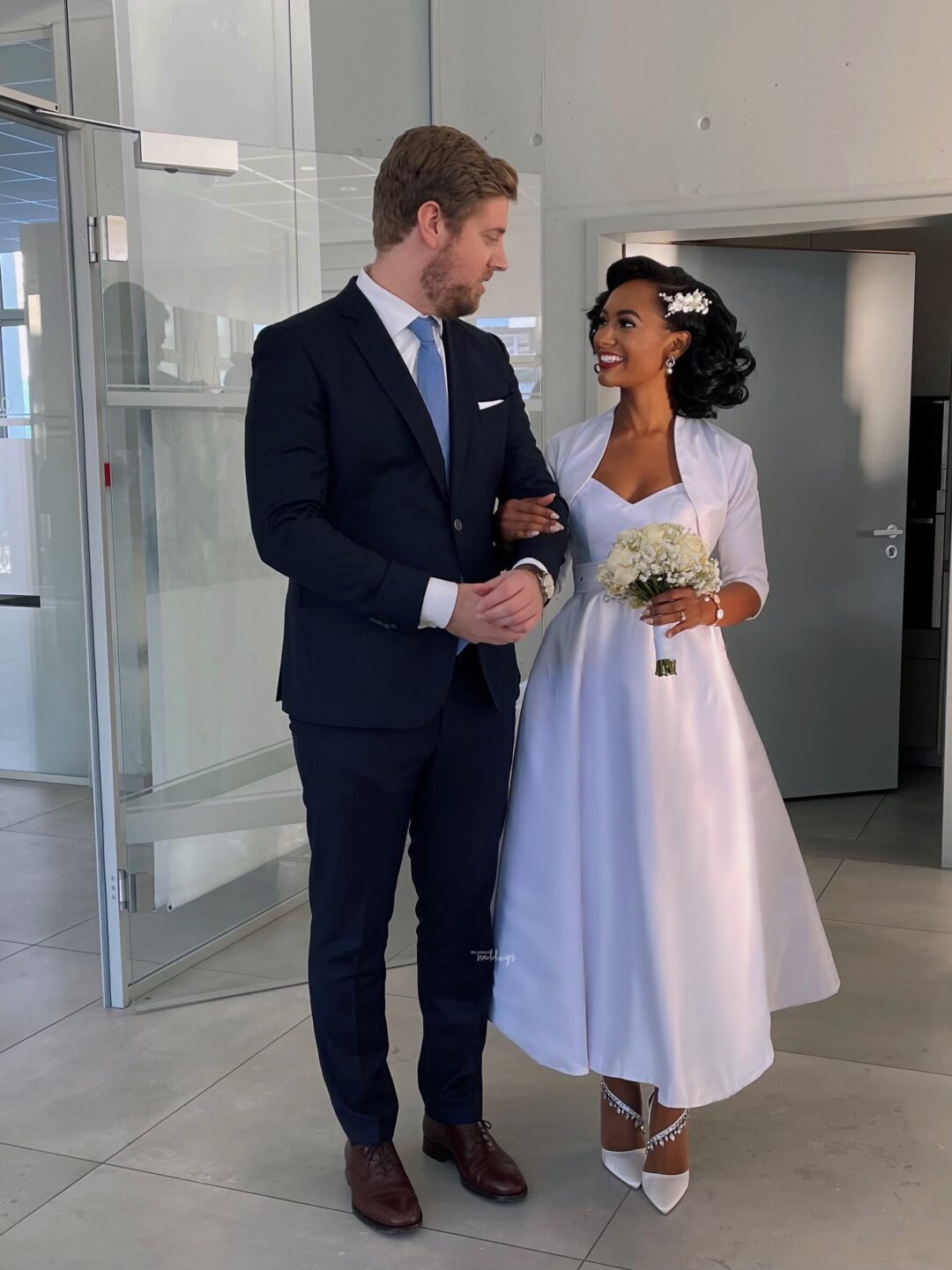 Feel the Sweetness of Love with Simi Drey & Julian's Civil Wedding